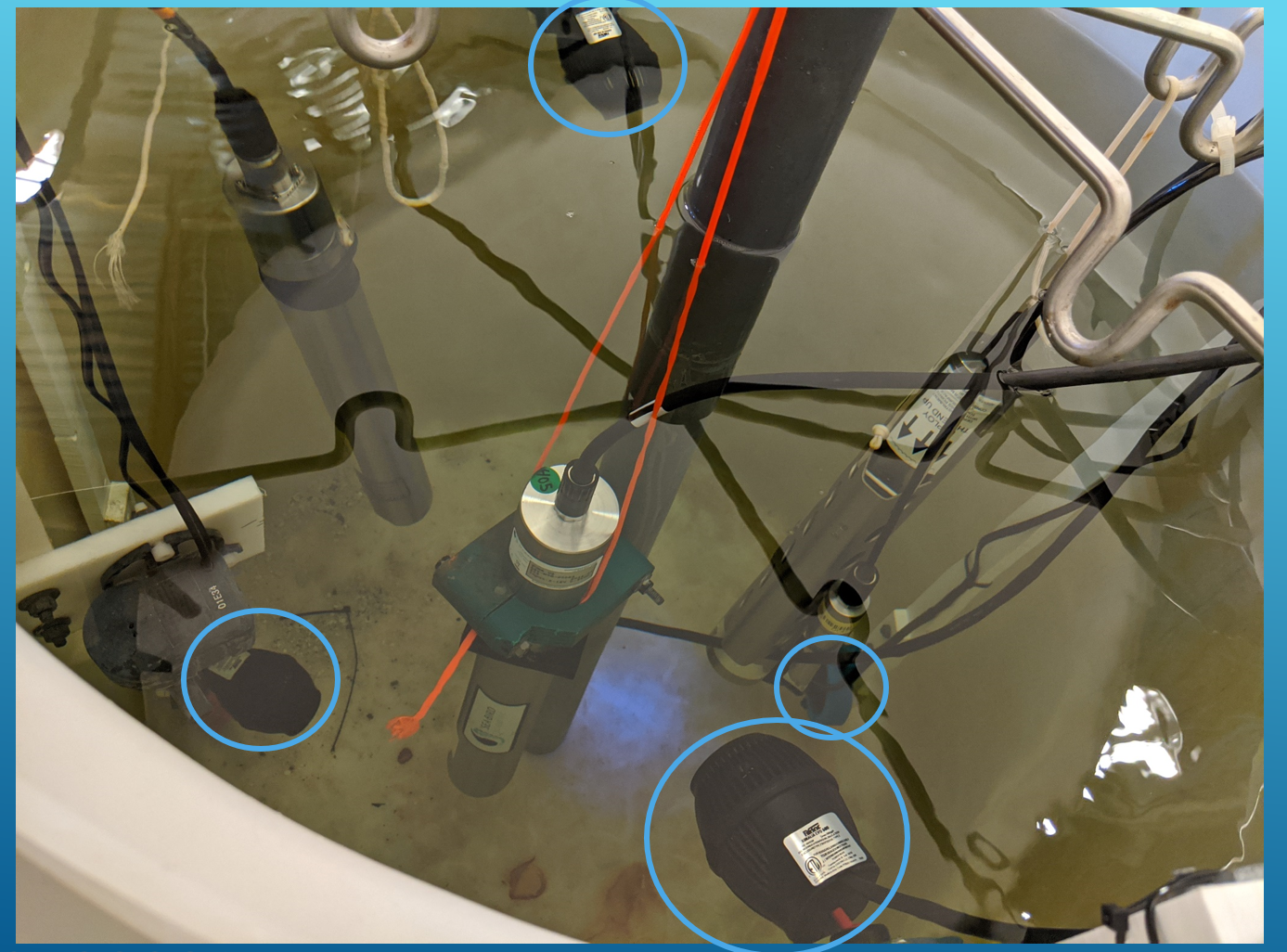 Forced Mixing in Saltwater Calibration Test Tank - Bryce Dombrowski's ...